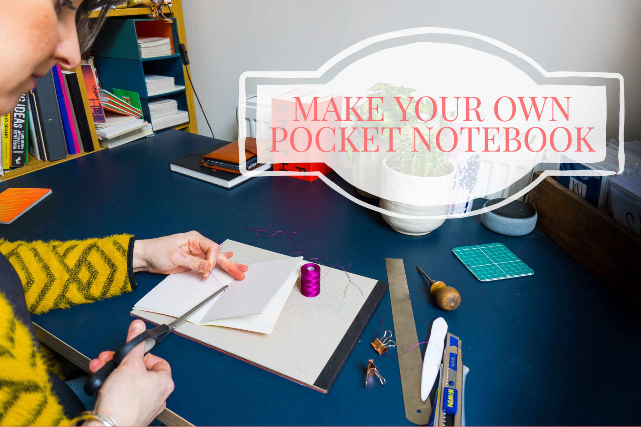 Make Your Own Pocket Notebook - blazingrebel.com